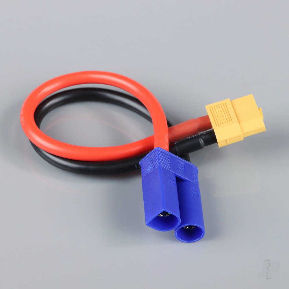 Radient Charge Lead, XT60 to EC5 Male, 12AWG, 150mm RDNAC010151 ...