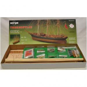 Sergal Thermopylae. Tea Clipper 1:124 Scale Wooden Model Ship Kit 791 ...