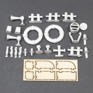 SLEC Pilot Boat 34.50ins (870mm) Kit Complete with Fittings Set PR820C ...