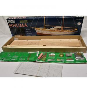 Panart Bruma Open Cruiser Yacht 1:43 Scale wooden model Boat 736 ...