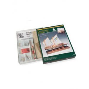 Amati Swedish Gunboat 1775 - 1550 Model Boat Kit | Cornwall Model Boats