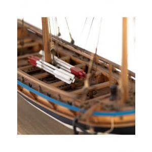 Amati Swedish Gunboat 1775 - 1550 Model Boat Kit | Cornwall Model Boats