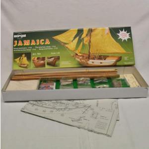 Sergal HMS Jamaica 14 Gun Sloop 1710 1:45 Scale Wooden Model Ship Kit ...