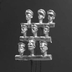 Gunthwaite Miniatures Heads (9 heads: 6 Ratings in sailor caps and 3 ...
